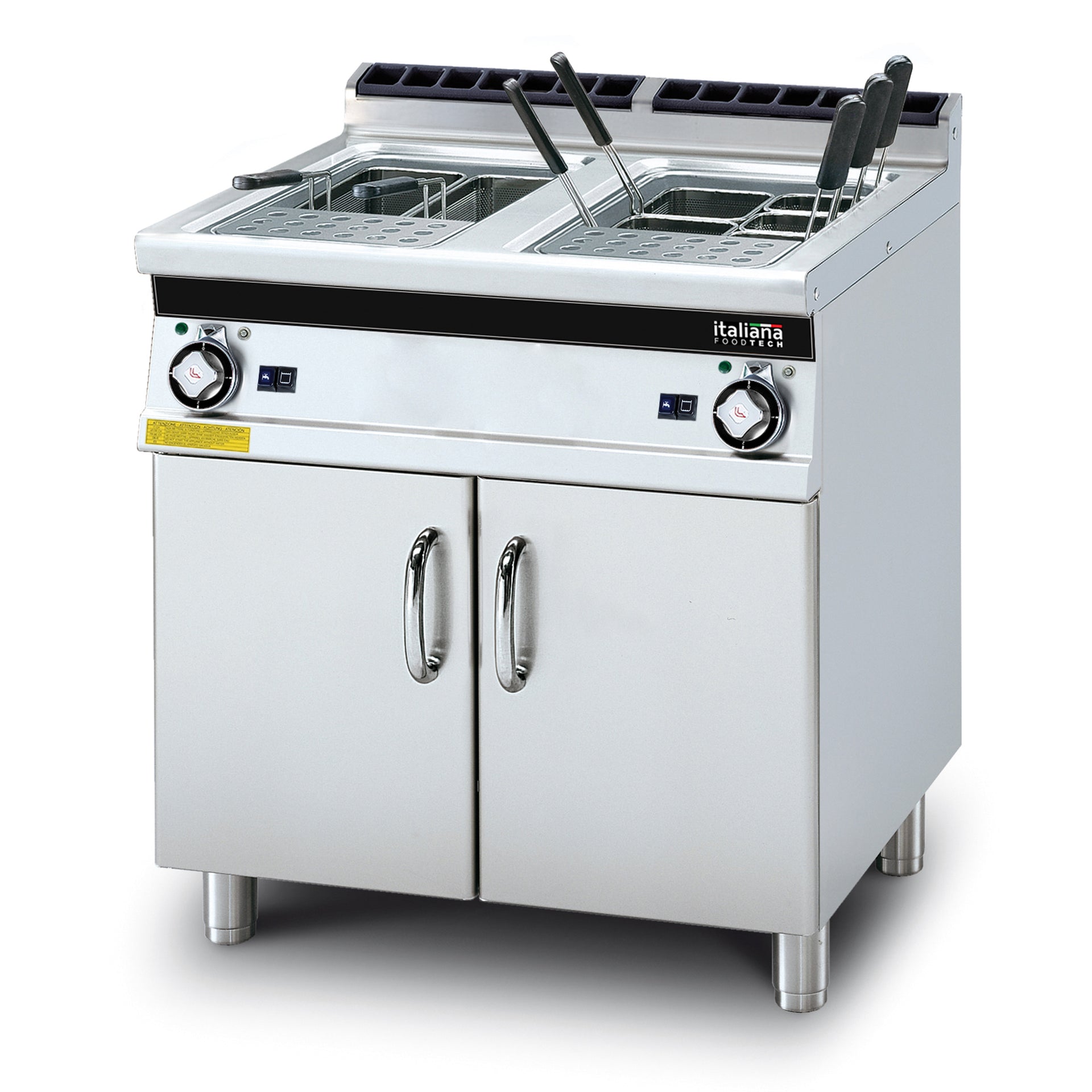 7+7 Gal. Electric Pasta Cooker – Italiana FoodTech