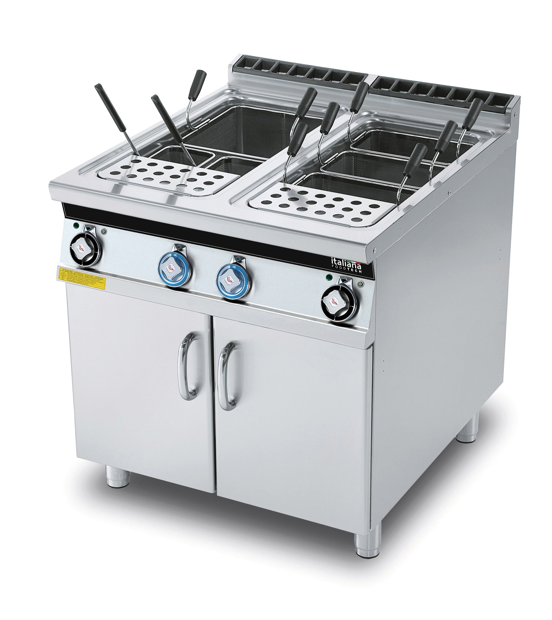 11+11 Gal. Electric Pasta Cooker – Italiana FoodTech